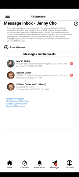 Accessing Direct Messaging and Your Message Inbox – ClubExpress Help Center