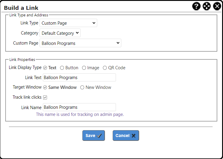 Link Widget – ClubExpress Help Center