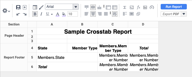 Creating a Crosstab Report – ClubExpress Help Center