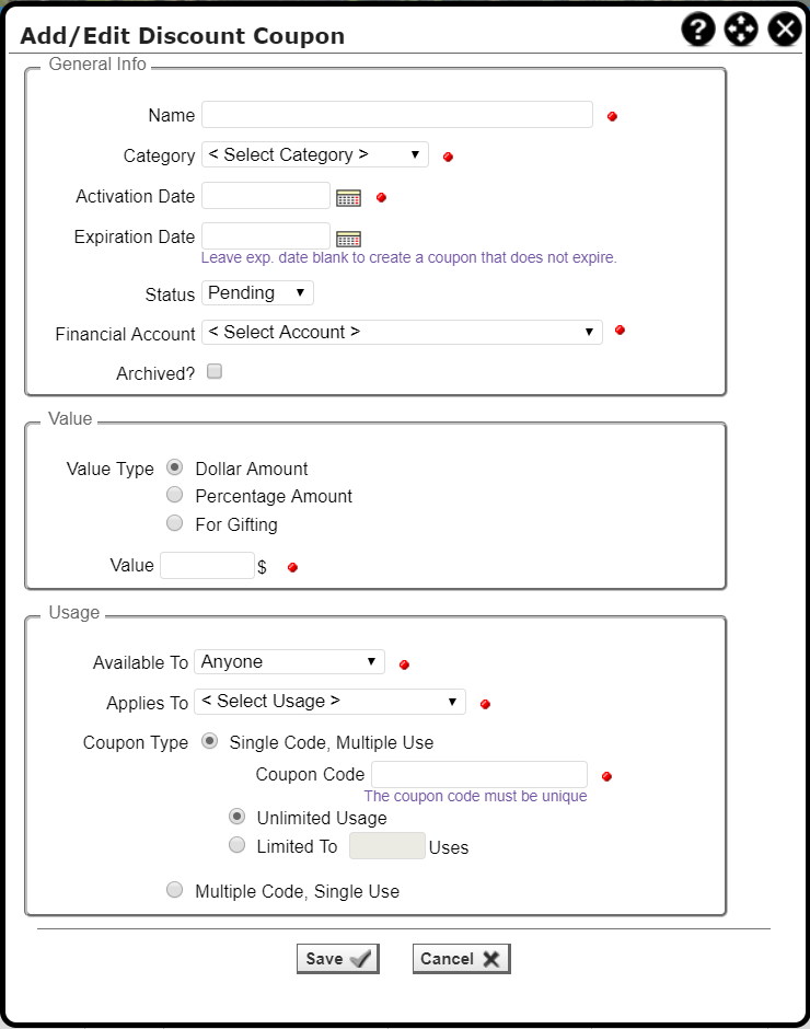 Creating and Using Discount Coupons – ClubExpress Help Center